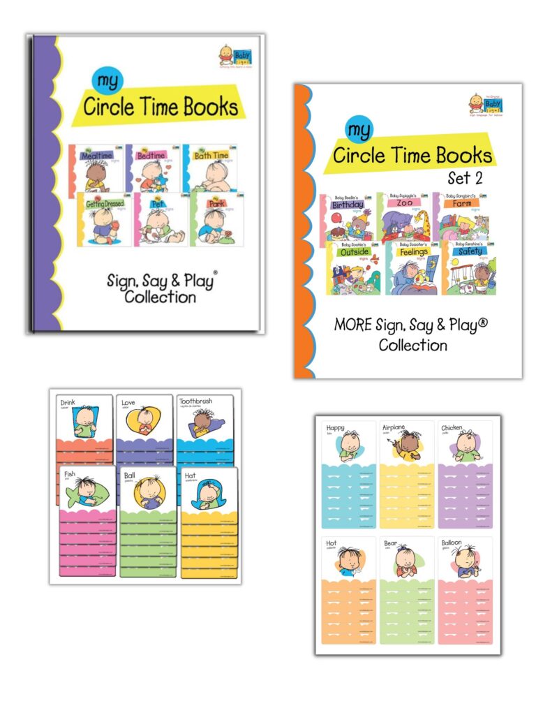 Circle Time Book Collection and Concept Cards Set 1 and 2 - Baby Signs®