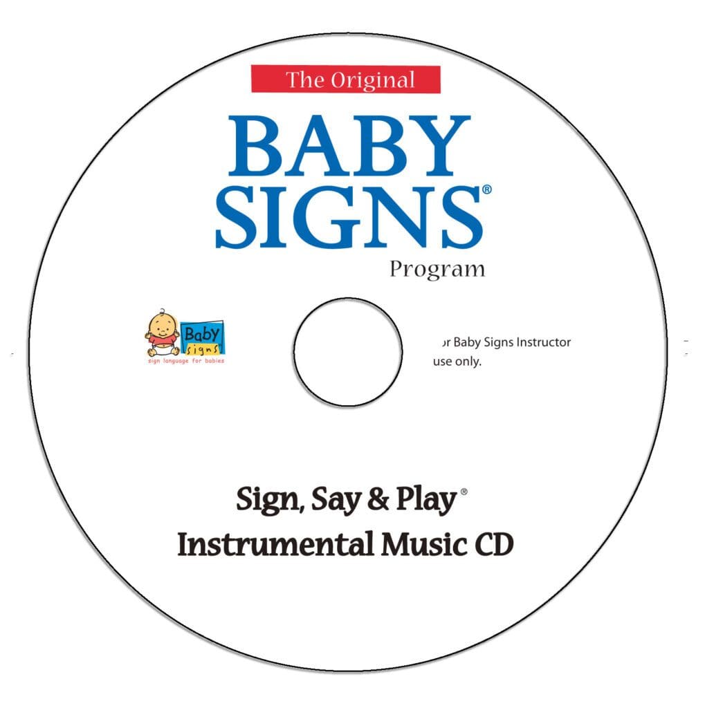 Instrumental Sign, Say & Play Music - Baby Signs®