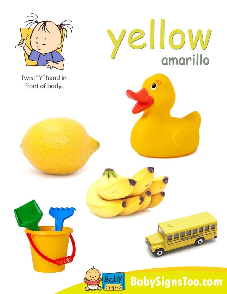 Baby Signs® Color Signs Poster Pack - Baby Signs®