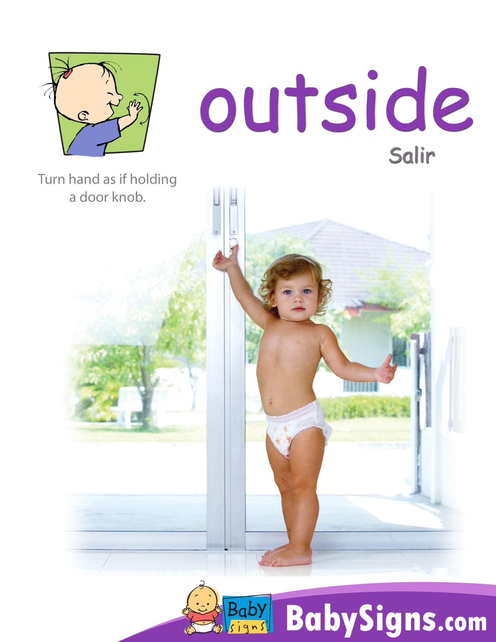 Outside Signs Poster Pack - Baby Signs®